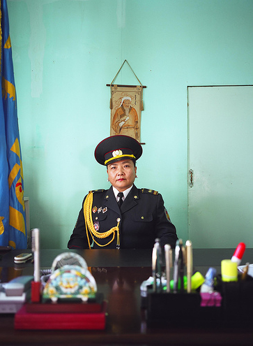 Female Prison Warden in Mongolia by Grace Gelder | Prison Photography