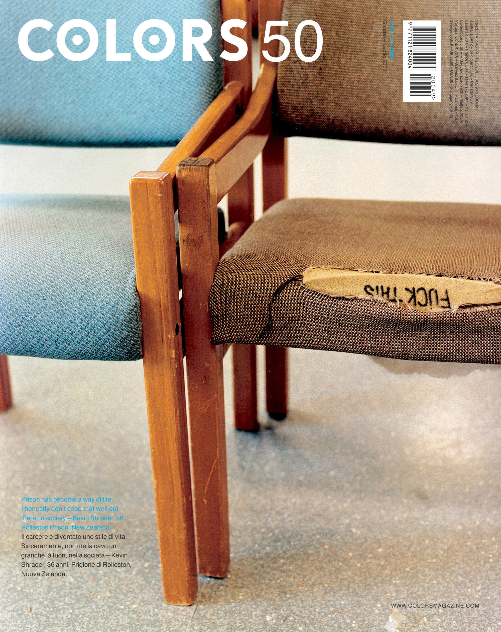 ‘PRISON/PRIGIONE’: COLORS #50, June 2002 | Prison Photography