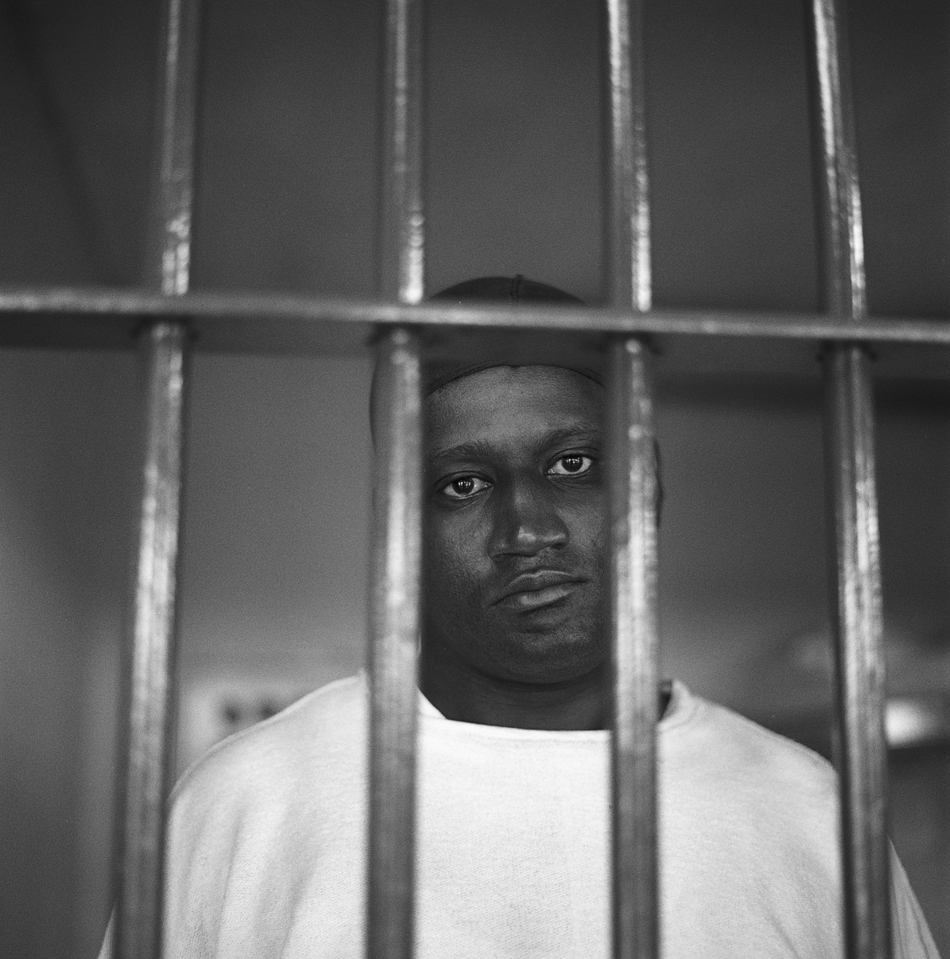 LaTroy Clark, cell block A, upper left, cell #6, Louisiana State ...