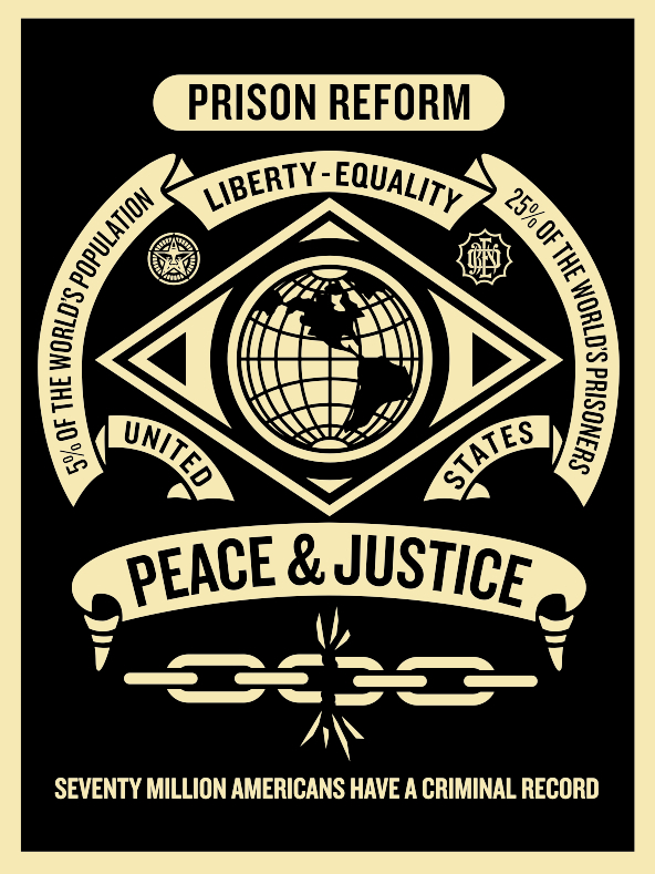 Shepard Fairey’s Prison Reform Graphics | Prison Photography